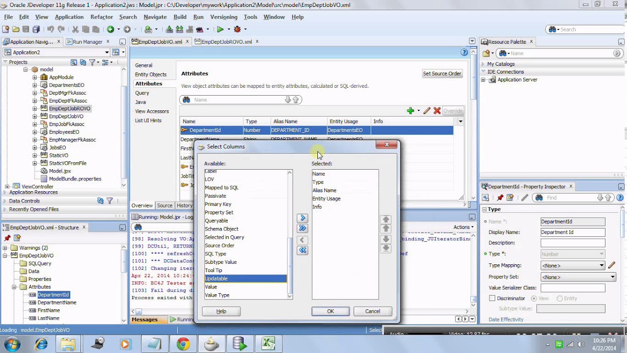 Static View Object. Customising View Object 's attribute look and feel ...