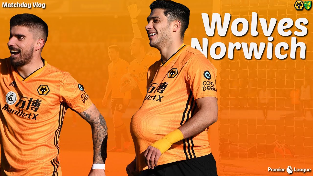 JOTA ON A HOT STREAK! | Wolves v Norwich | Matchday Vlog - YouTube