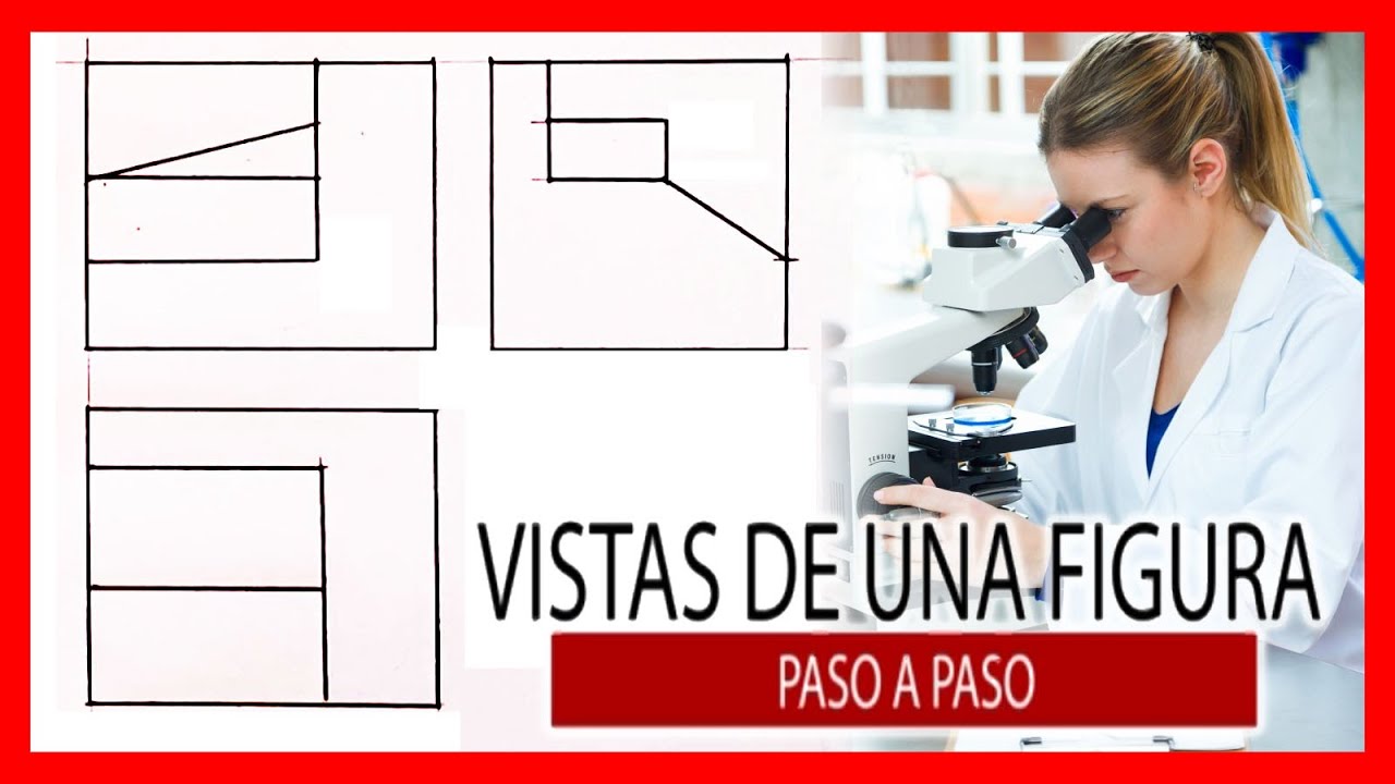 💥 Vistas de un objeto dibujo técnico 💥 Planta alzado y perfil de una ...