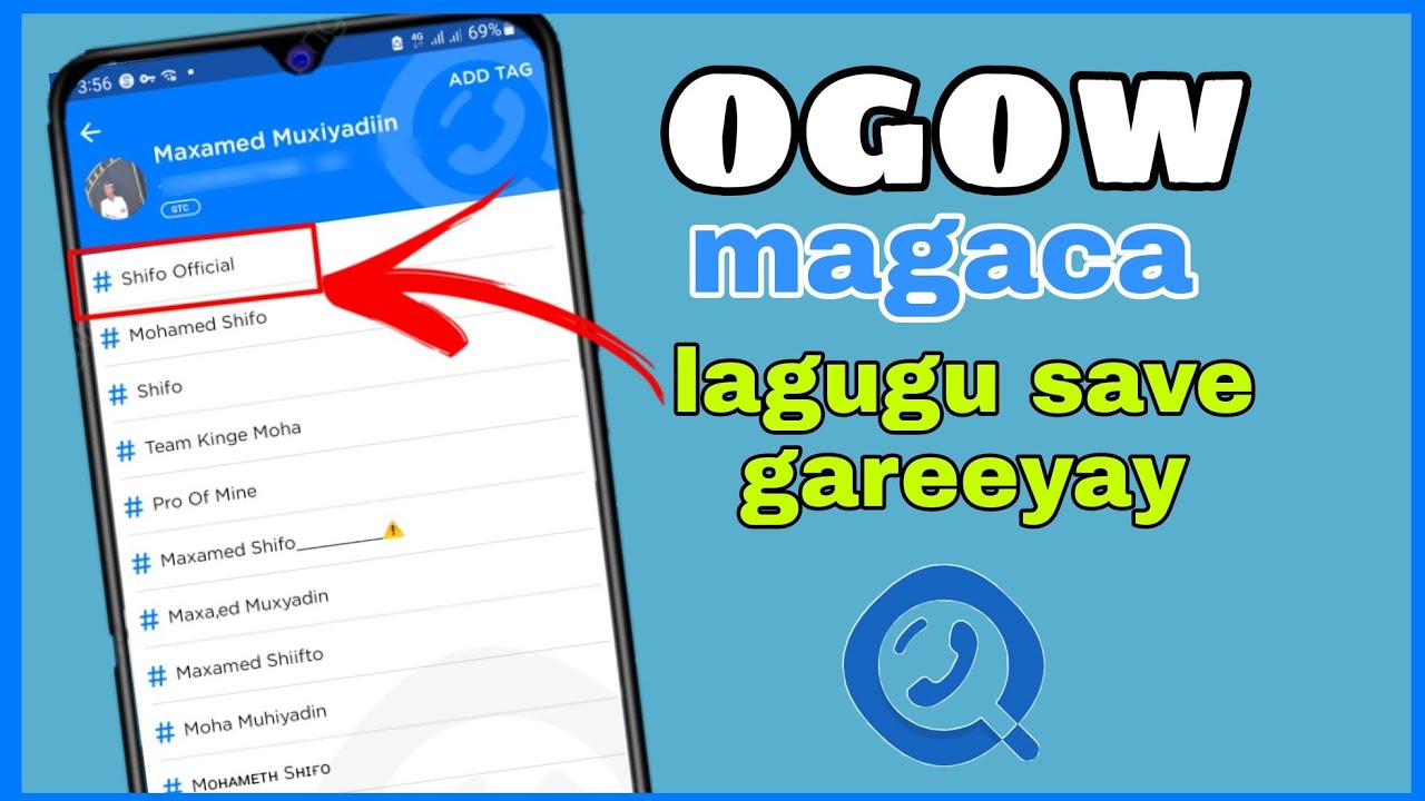 OGOW MAGACA AY ASXAABTAADU NUMBERKAAGA KU SAVE GARAYSTEEN - YouTube