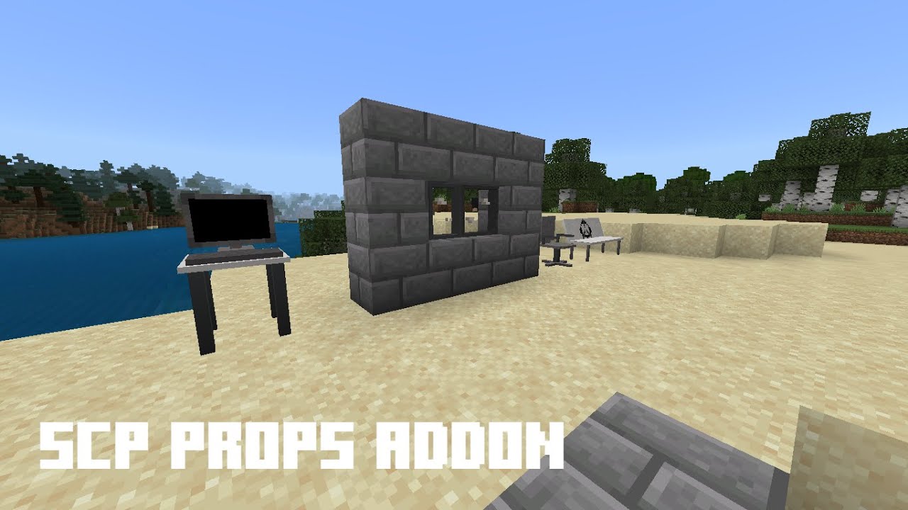 New Addon SCP Props Addon for Minecraft BE/PE - YouTube