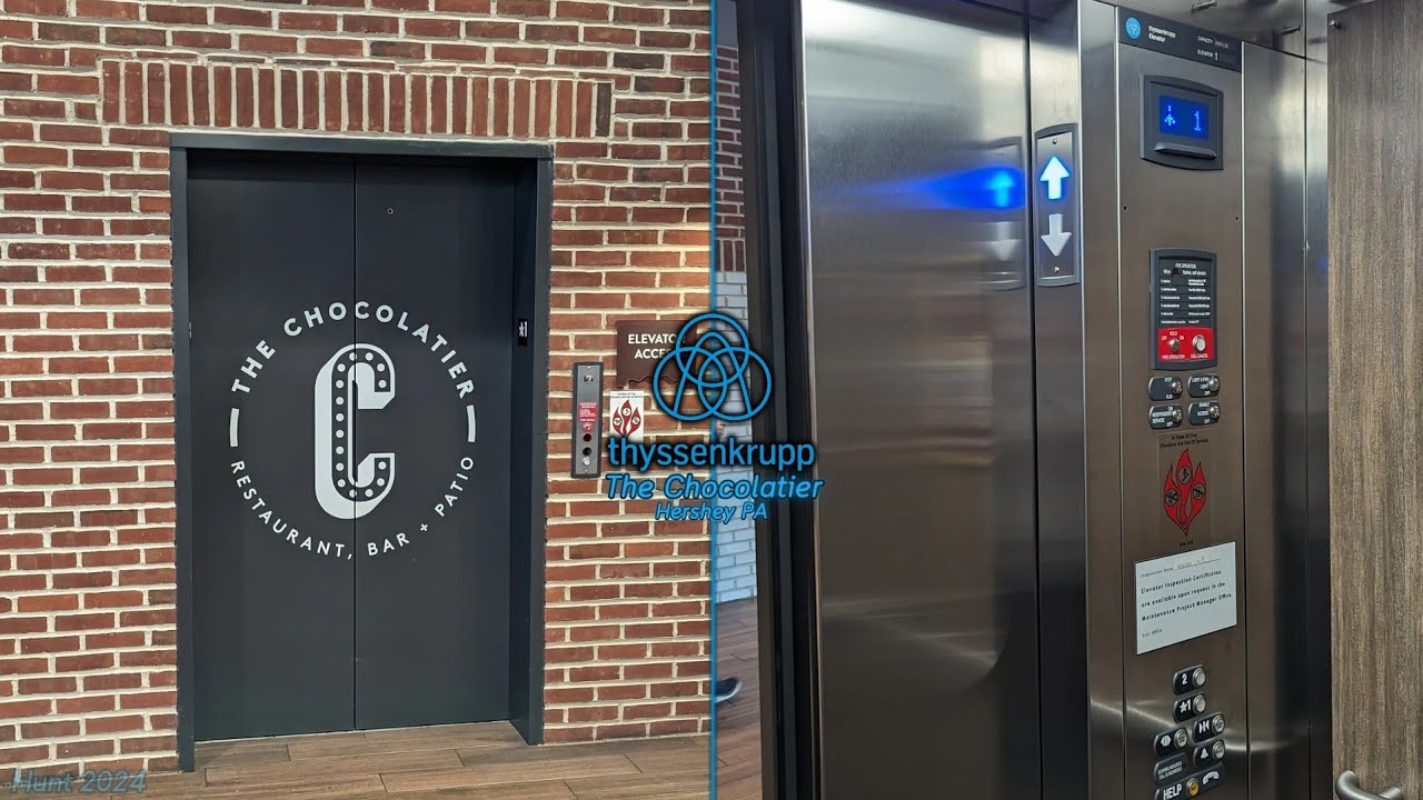 Thyssenkrupp Endura MRL Hydraulic Elevator | The Chocolatier @ Hershey ...