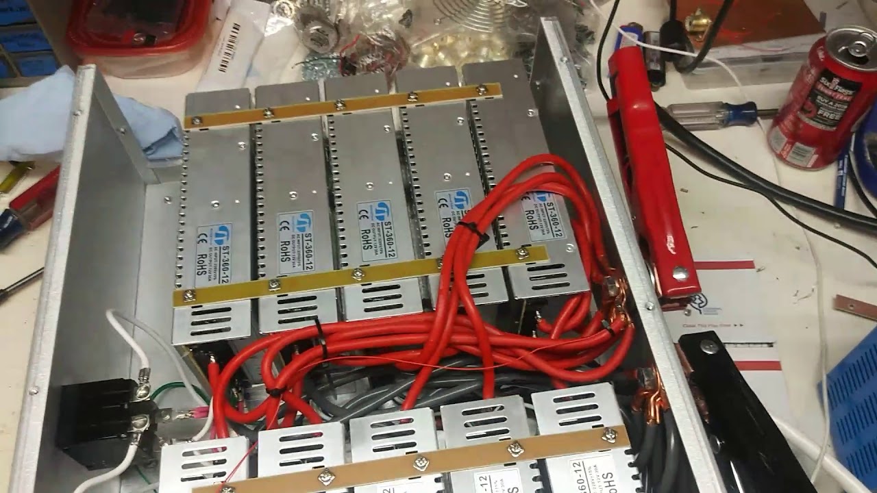 300 amp power supply - YouTube