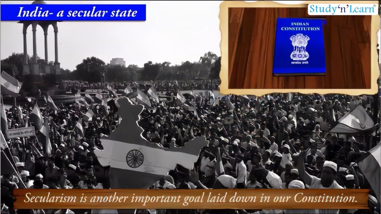 India is a secular state | Secularism | Class 08 Political Science ...