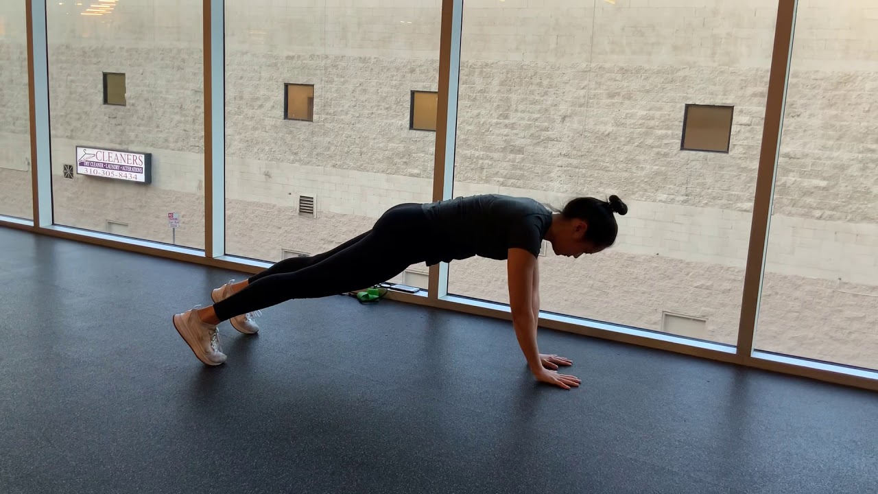 Plank Shoulder Tap - YouTube