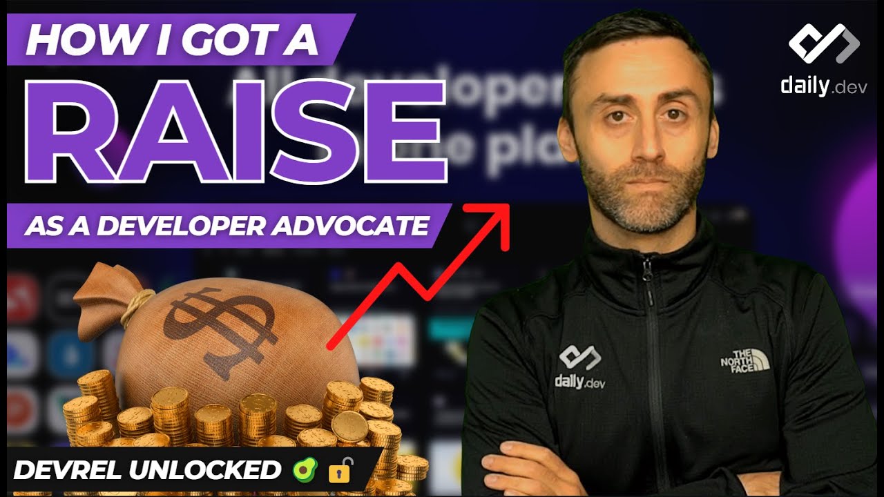How I got a RAISE as a Developer Advocate - YouTube