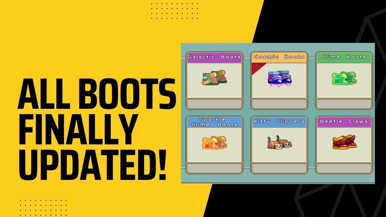 Prodigy math game|All boots are now updated! - YouTube