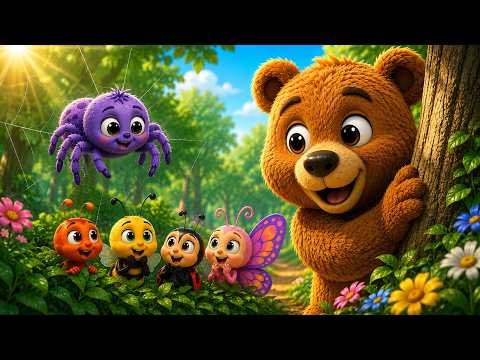 Sevimli Ayı Balküpü 🐻 Orman Şarkısı | Çocuk Şarkıları | Sincap Kids