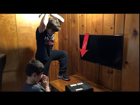Insane Dad Destroys Kids Xbox One Over Fortnite - YouTube