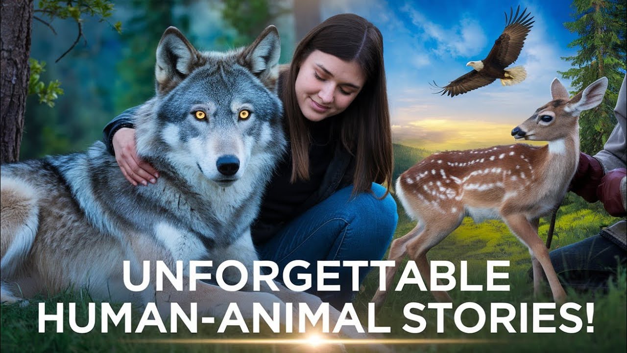 3 Incredible Stories of Human-Animal Bonds: Moments of Trust and ...