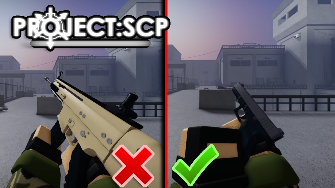 Using P:SCP Guns NO ONE Uses pt2 - Project: SCP(Roblox) - YouTube