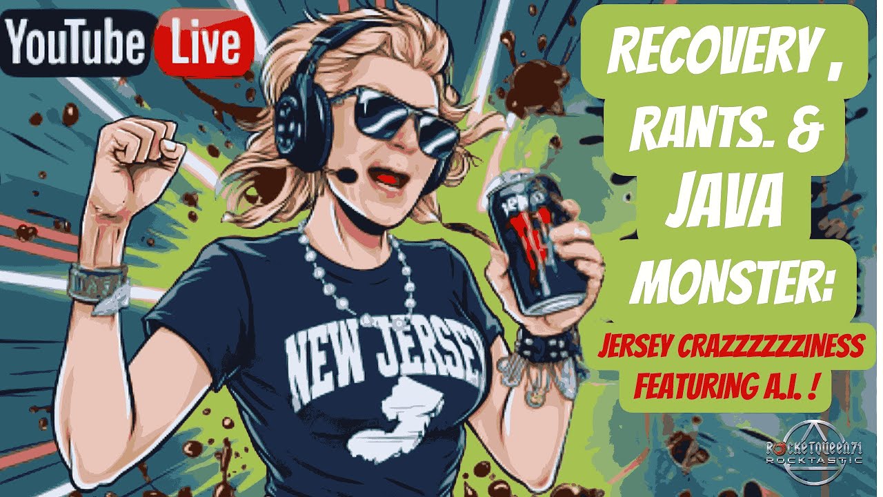 LIVE - Recovery , Rants, & Java Monster : Jersey Craziness ft A.I.! # ...