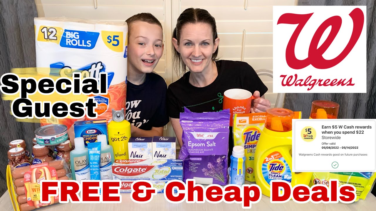 The BEST Walgreens Deals | HUGE Savings & Special Guest | Week of 5/8 ...