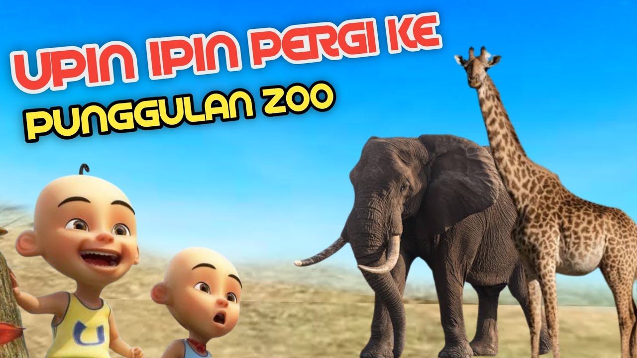 Upin Ipin Liburan ke Kebun Binatang, Upin Senang Banget | Game Seru ...