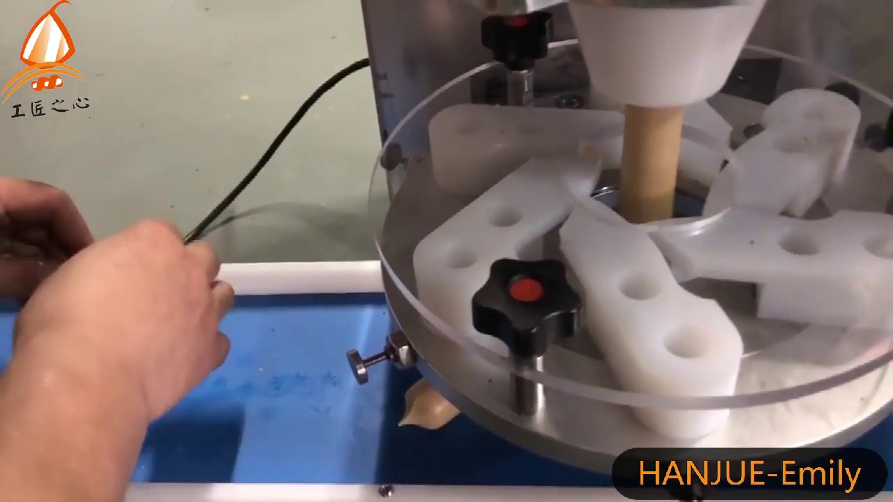 HANJUE HJ-001 Small Coxinha Ball Croquetas making machine - YouTube