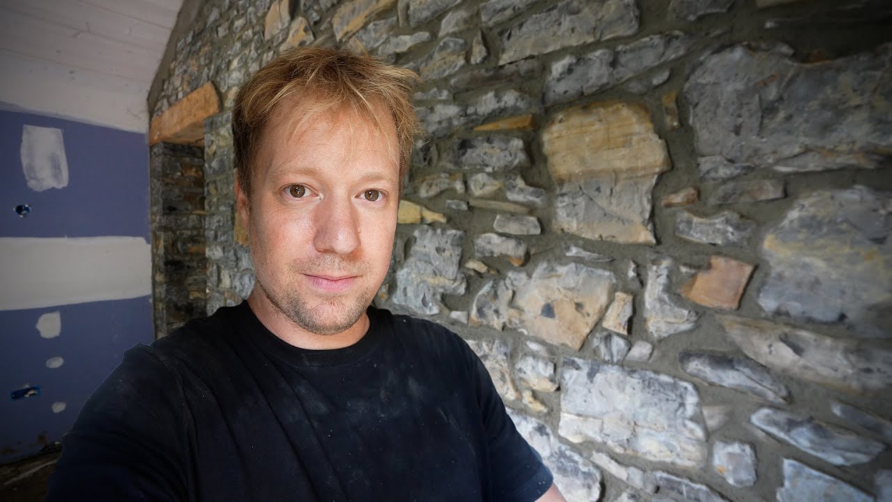 Finishing the Stonework. - YouTube