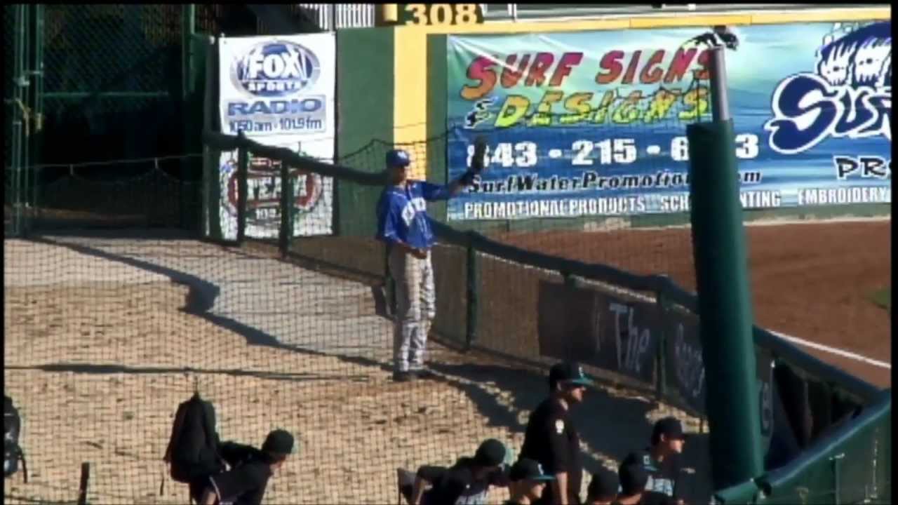 Lucas Witt defensive gems at Coastal Carolina - YouTube