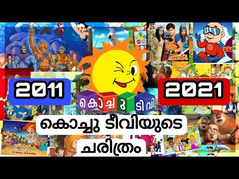 History Of Kochu TV 2011 To 2021 In Malayalam | Kochu TV Logo History ...