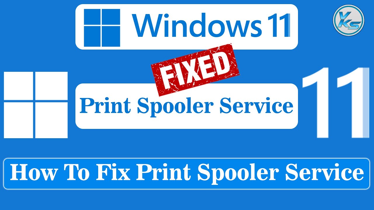 How To Fix Print Spooler Service in Windows 11 | Print Spooler Service ...