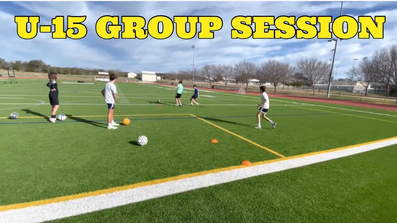 U-15 Group Soccer Training Session !!! Group Soccer Drills - YouTube