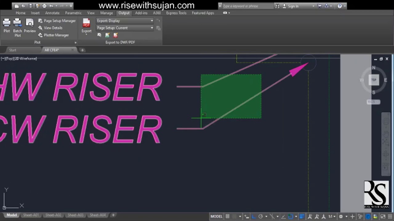 Plumbing Layout Plan in AutoCad - YouTube