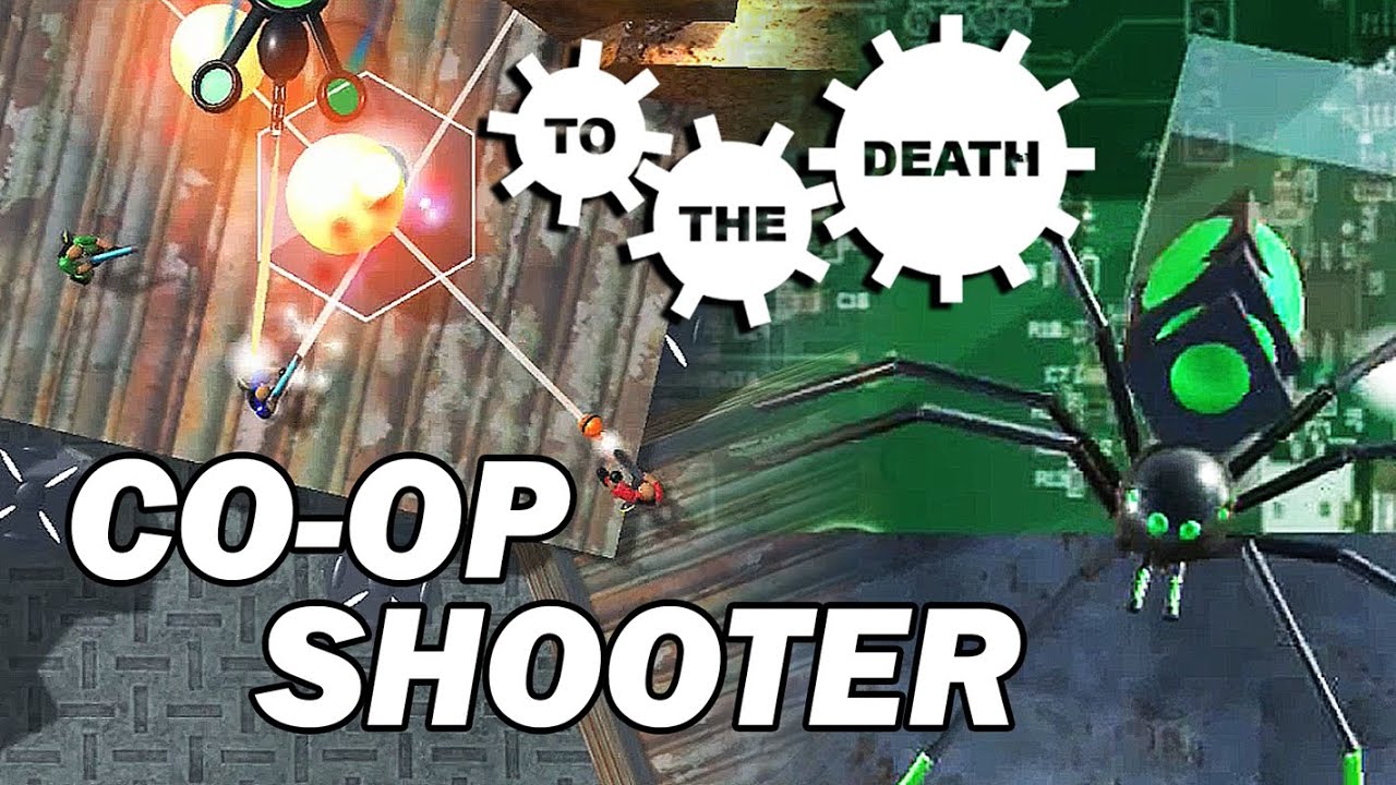 Co-op top-down shooter game - TO THE DEATH - Trailer (Crossfire Update ...