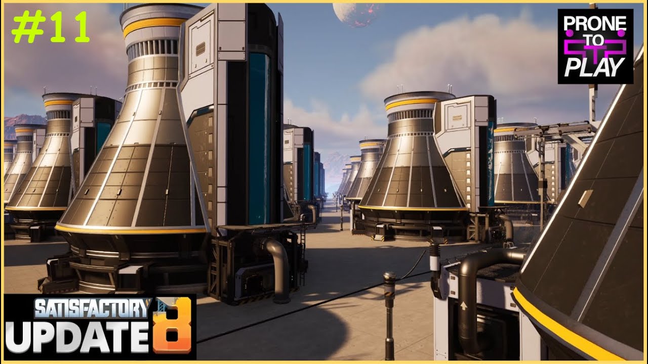 This Is What 252 NUCLEAR POWER PLANTS Look Like! - Satisfactory Project ...