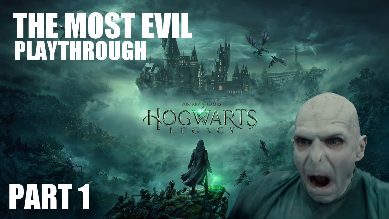 Hogwarts Legacy - Most Evil Playthrough Part 1 - YouTube