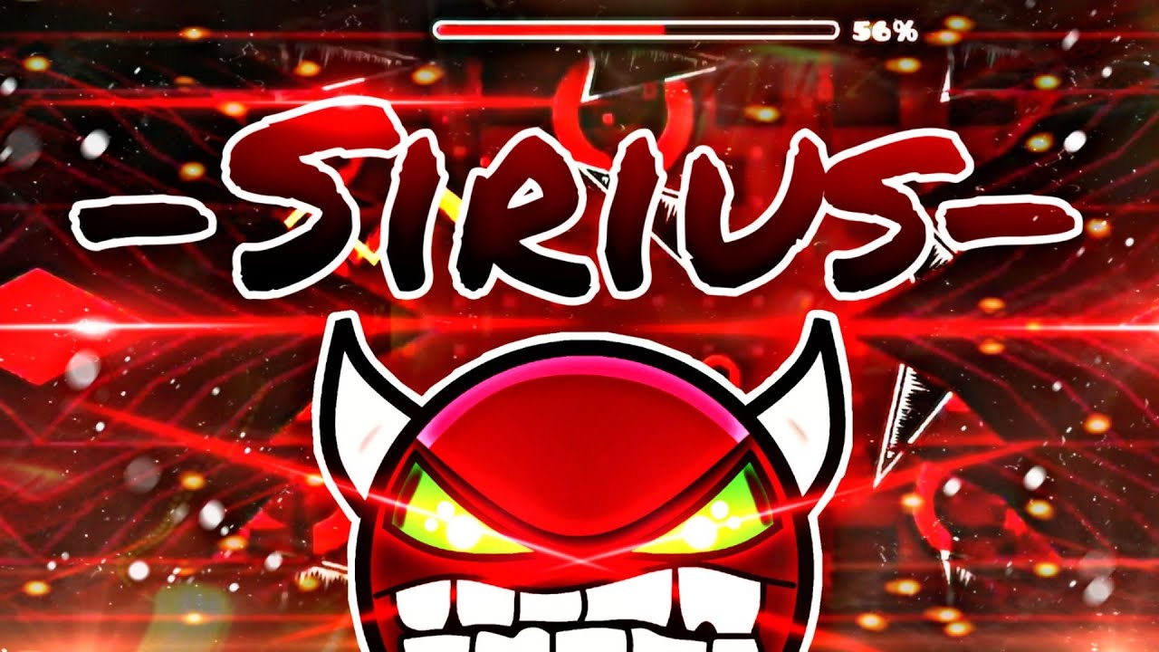 -Sirius- by FunnyGame - Hard demon - [3 coins] 100% [GD] - YouTube