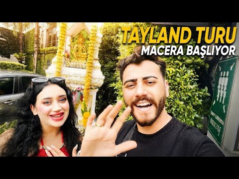 TAYLAND'A GELDİK! 🇹🇭 Hayatımızın En Çılgın Tatili Başlıyor #tayland #thailand #sokaklezzetleri 