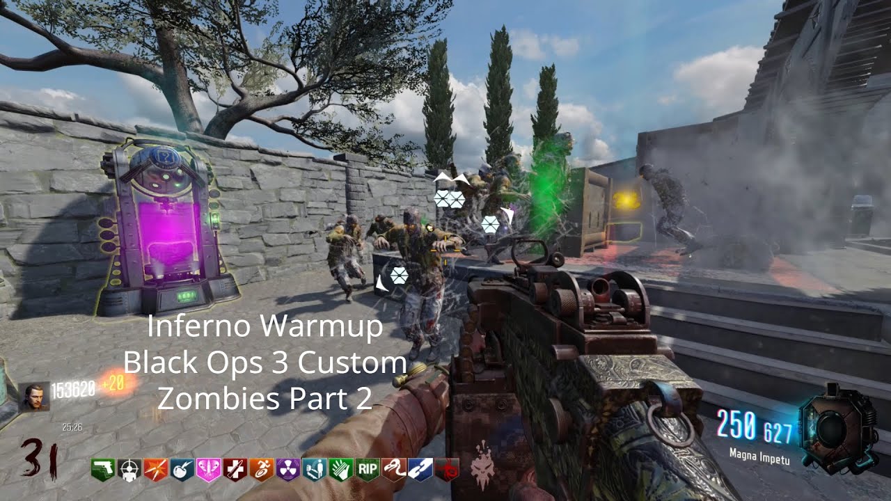 Inferno Warmup - Black Ops 3 Custom Zombies Part 2 - YouTube