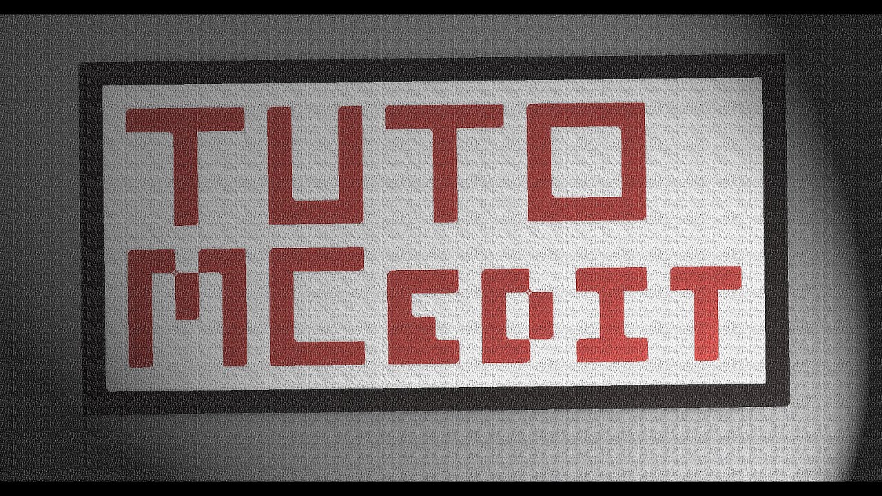 [Tuto MCEDIT #1] - De la gravité dans minecraft! - YouTube