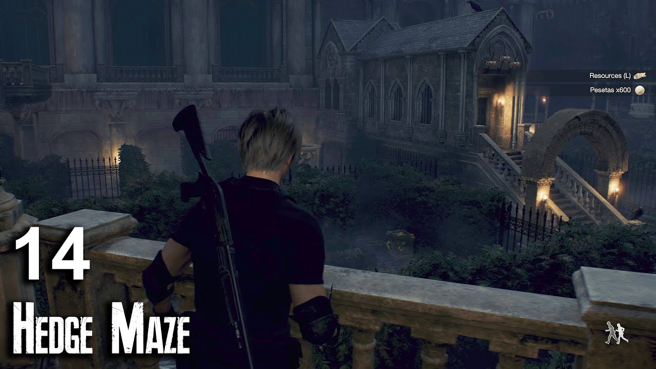 Resident Evil 4 - 14 "Hedge Maze" Uncut - YouTube
