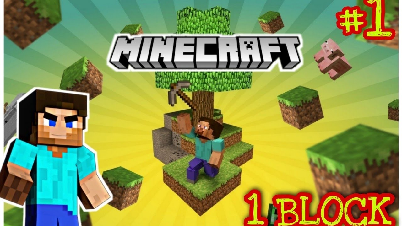 MINECRAFT ONE BLOCK MOD | MINECRAFT ONE BLOCK MOD GAMEPLAY VIDEO IN ...