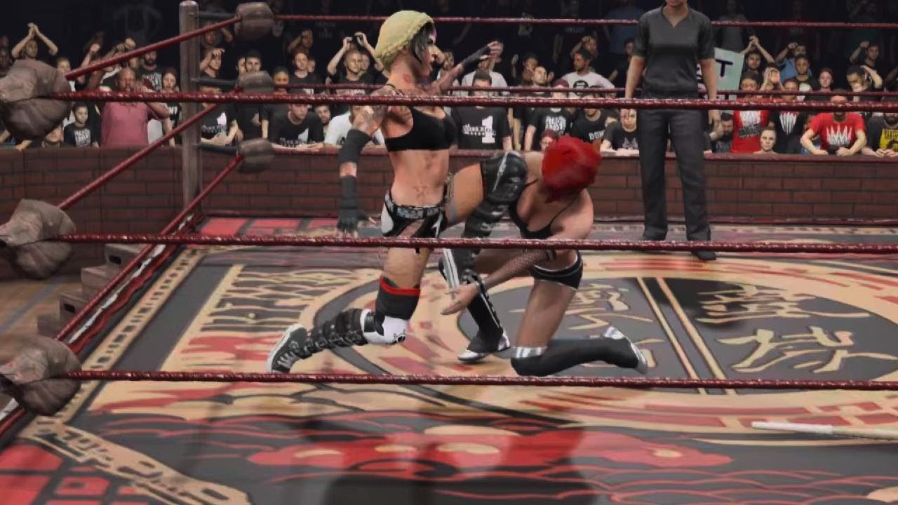 Kitiana Baker vs Megan Star, Falls Count Anywhere Match for English ...