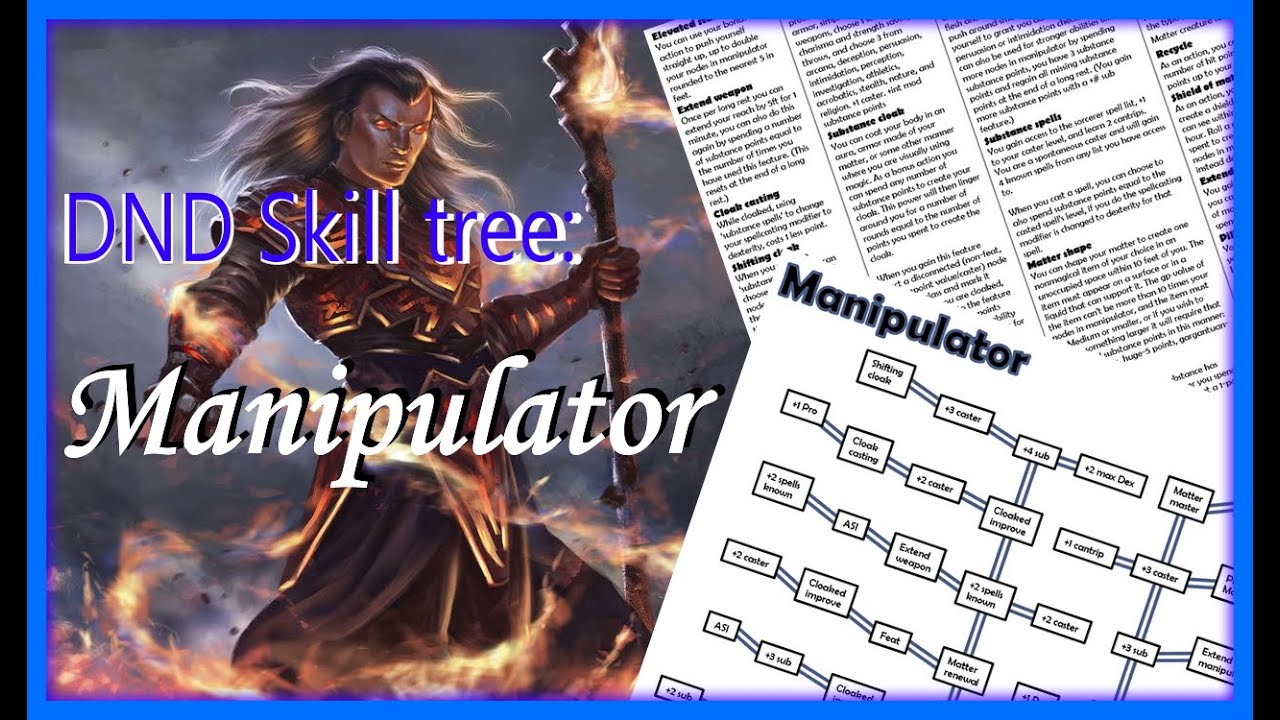 DND cast spells using DEXTERITY?! (DST manipulator class) - YouTube