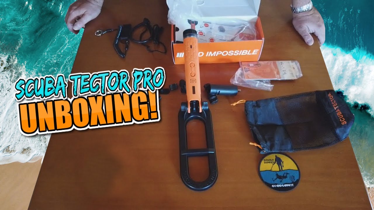Scuba Tector Pro 2020 Metal Detector Unboxing & First Look! - YouTube