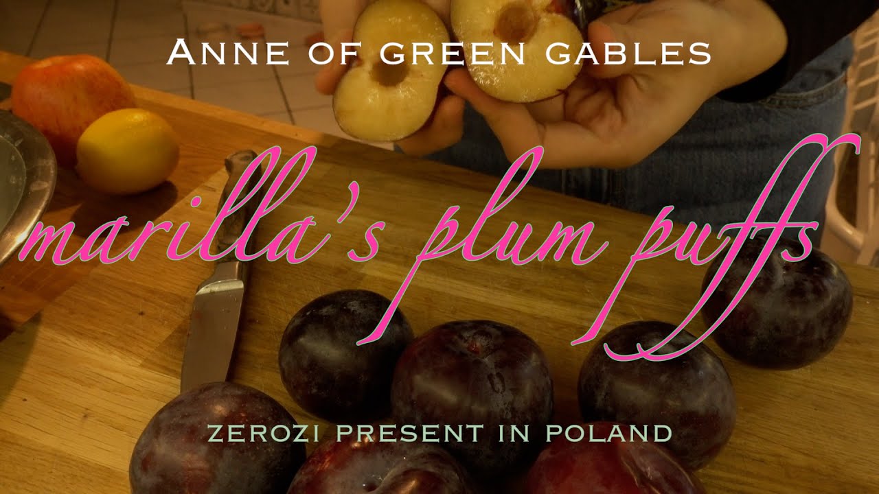 ANNE OF GREEN GABLES : MARILLA PLUM PUFF (No sugar) 🍪 | First snow in ...