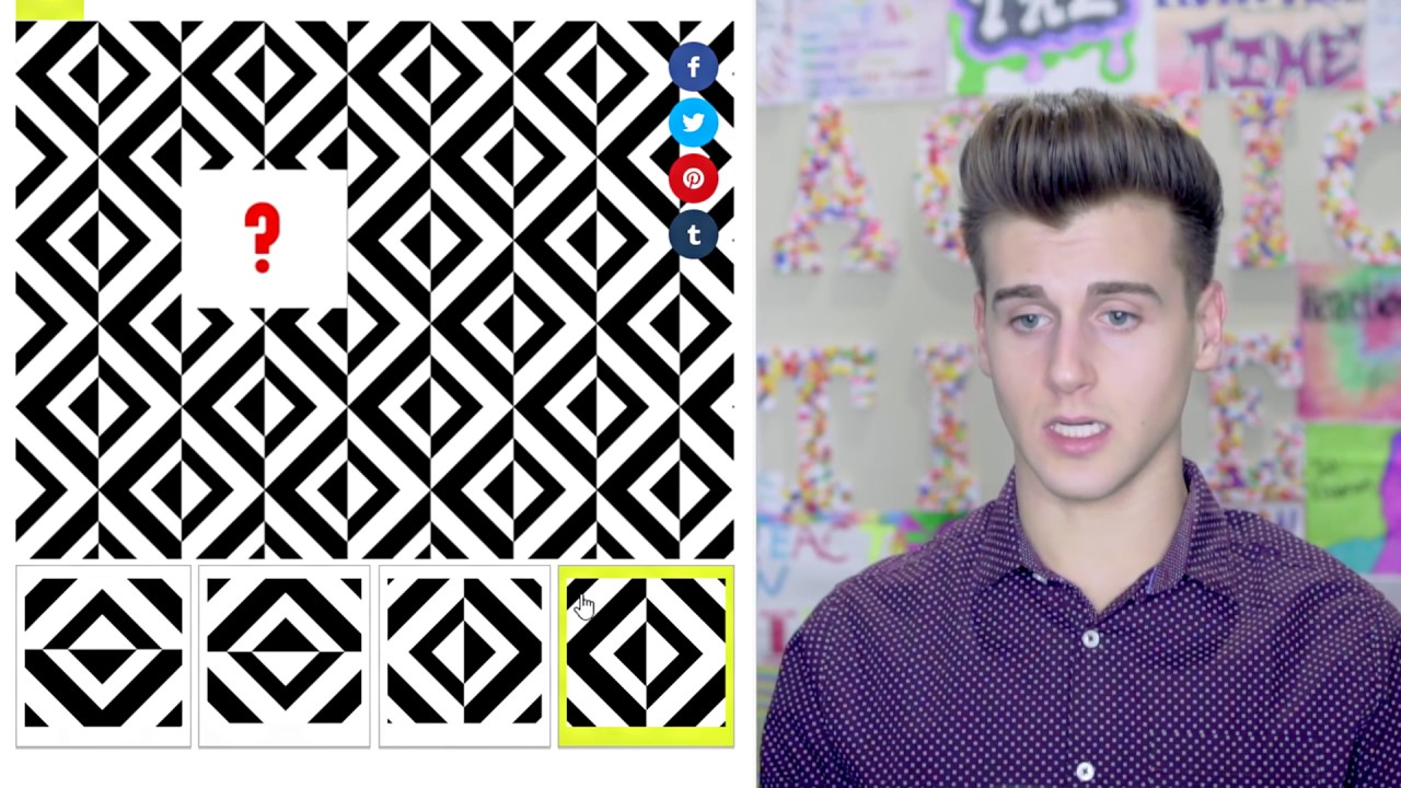 Can You Pass This IQ Test Visual Shape Edition - YouTube