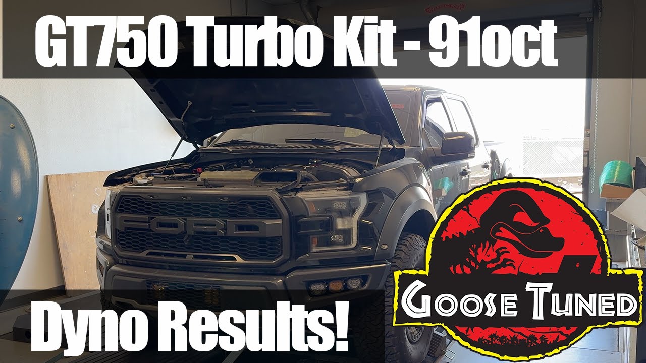 Jim's 2019 Ford Raptor gets the GT750 turbo kit!! - YouTube