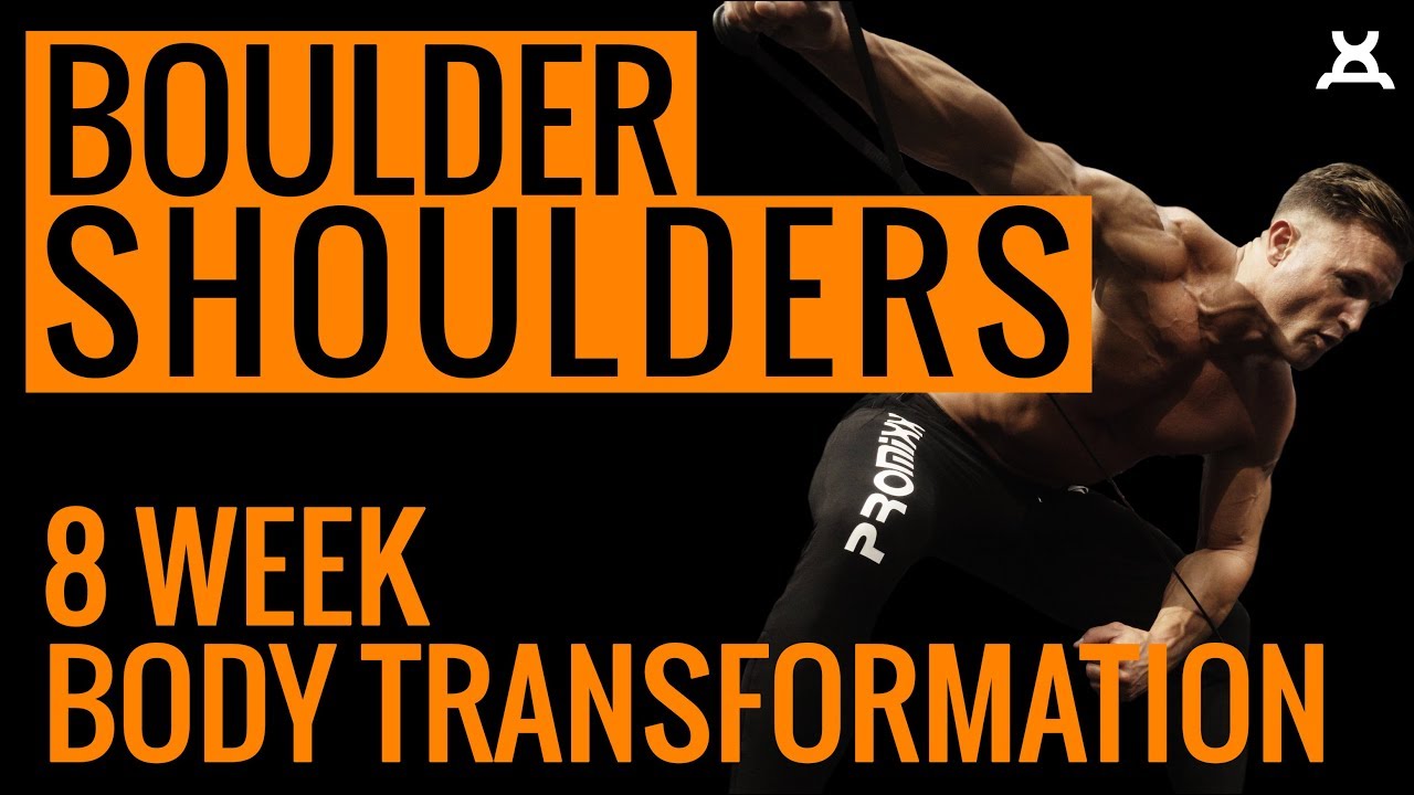 BIG SHOULDERS WORKOUT | 8 Week Body Transformation - YouTube