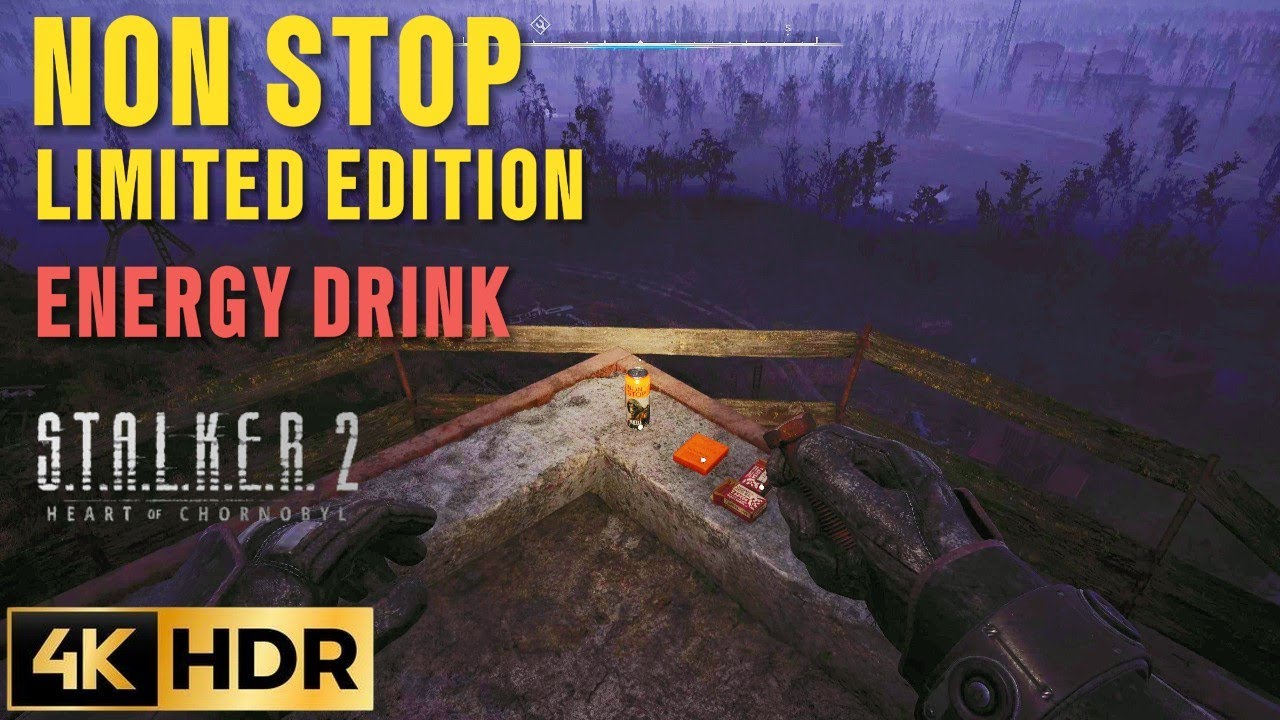 Non Stop Limited Edition Energy Drink - Garbage Zone Location S.T.A.L.K ...