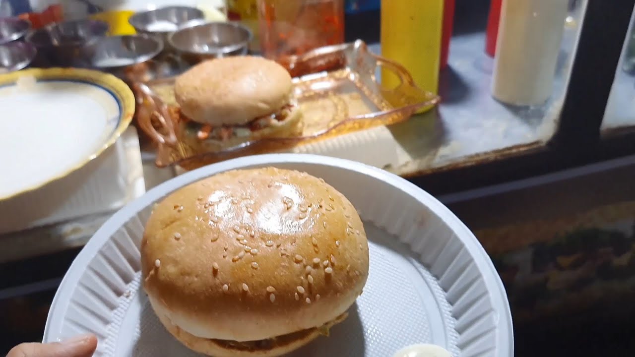 Yummy Chicken Burger Street Food।। Burger Recipe।। - YouTube
