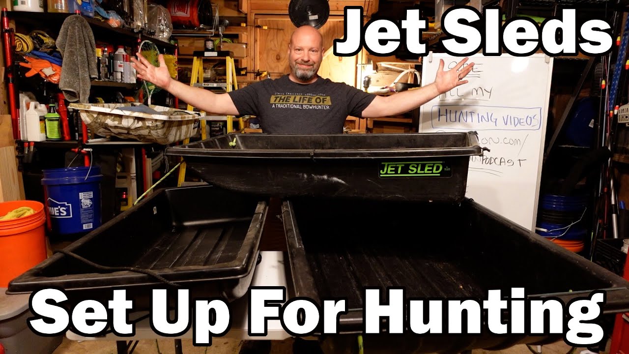 Setting Up A Jet Sled For Hunting And Truck Use - YouTube