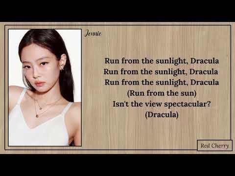 Tame Impala and Jennie (Blackpink) Dracula [Jennie Remix] LYRICS