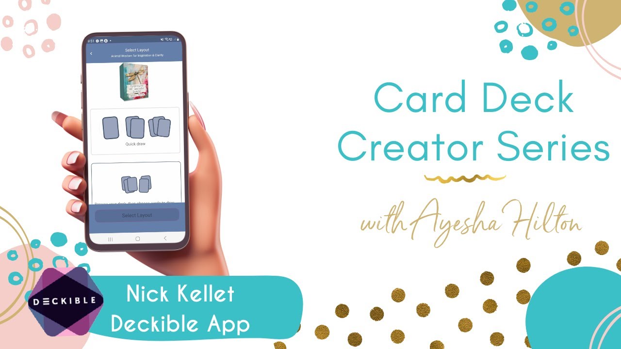 Deckible Walkthrough - See What's Possible with the Deckible App for Digital Card Decks - YouTube