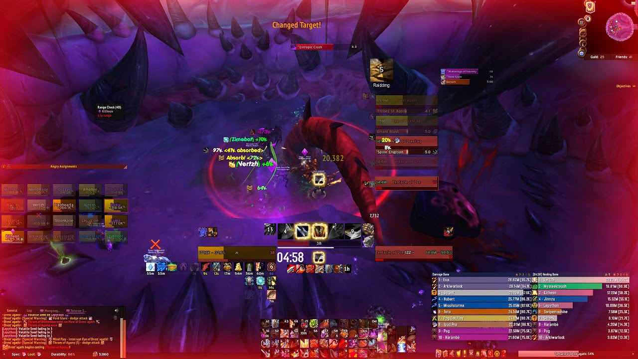 World of Warcraft - [Distinctly Average] Mythic Drest'agath Liønheartx ...