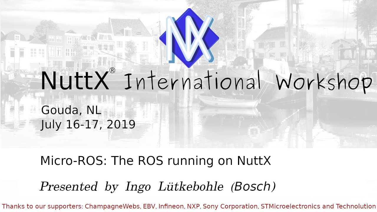 Micro-ROS: The ROS running on NuttX - YouTube