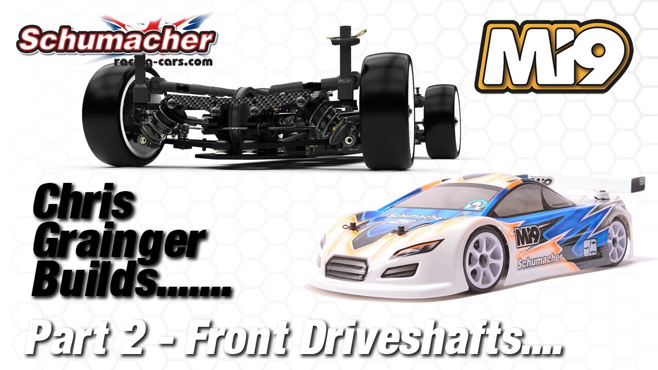 Schumacher Mi9 Build Video - Front Driveshafts - YouTube