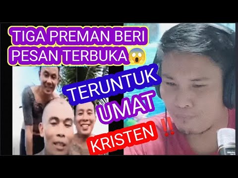 Preman Penuh Tato beri Pesan😱 Khusus Umat Kristen, Bahaya nih.. ⁉️ ...